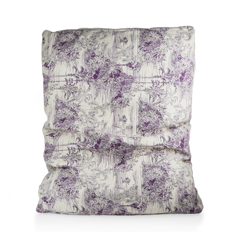 Woven Lilac Color Rectangle Dog Bed – Pawpourri