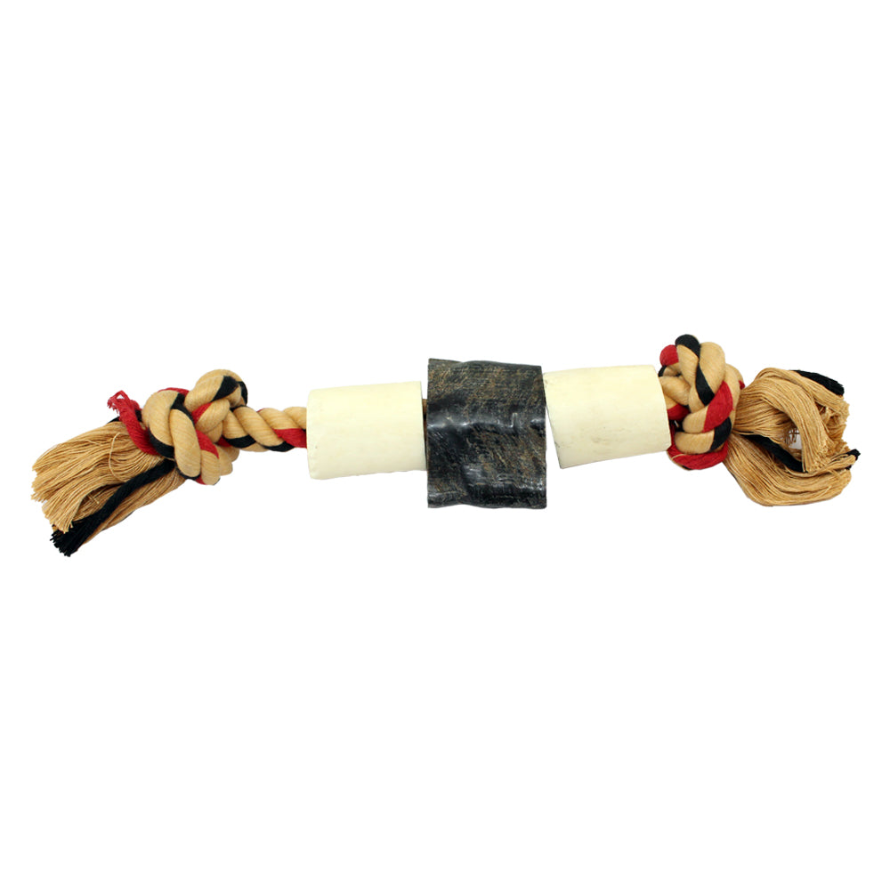 Rope toy with bones – Pawpourri