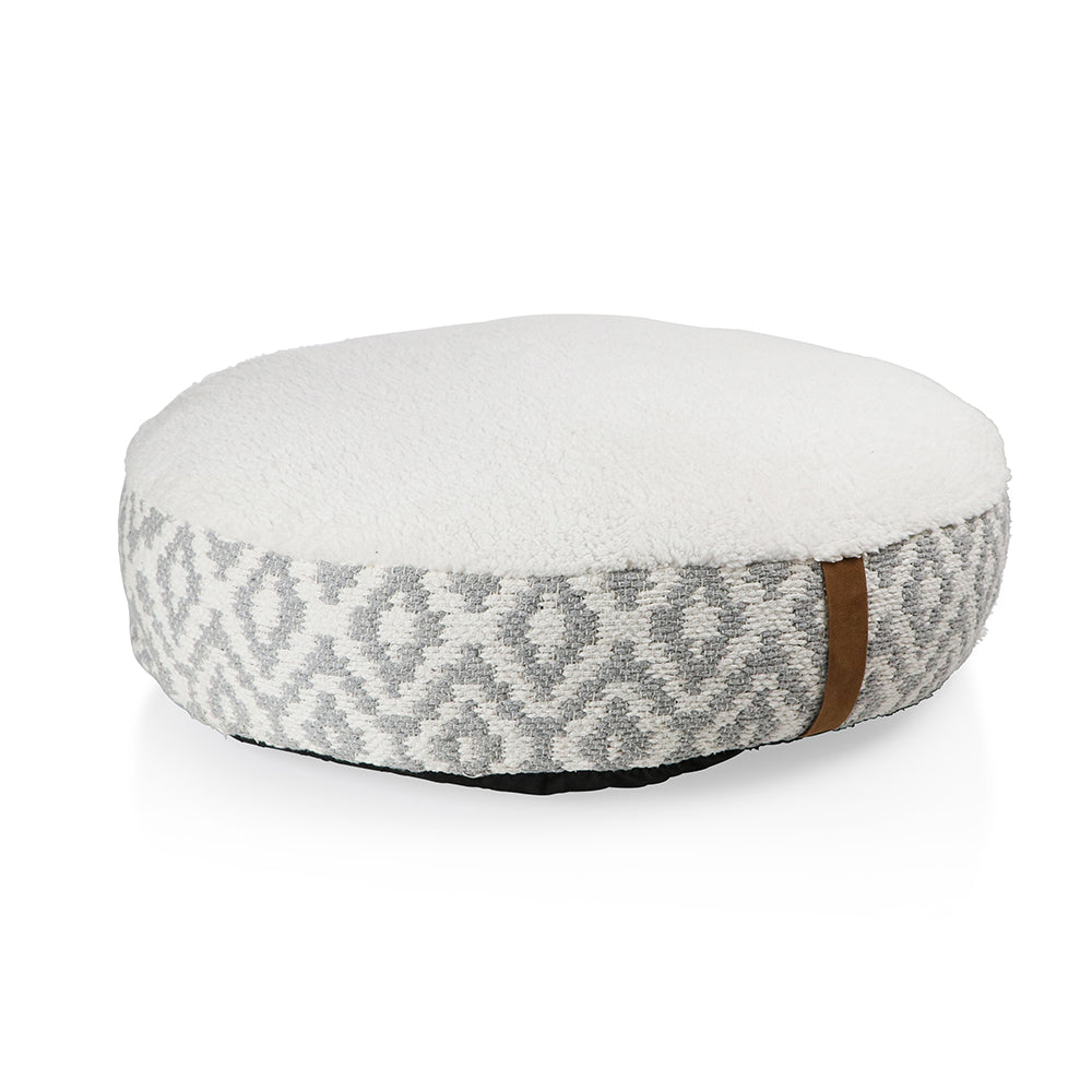 Bohemian Plush Round Bed – Pawpourri